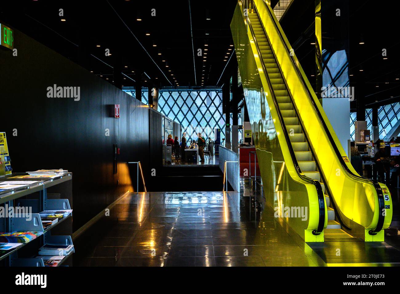 Seattle Public Library - Central Library Stock Photo - Alamy