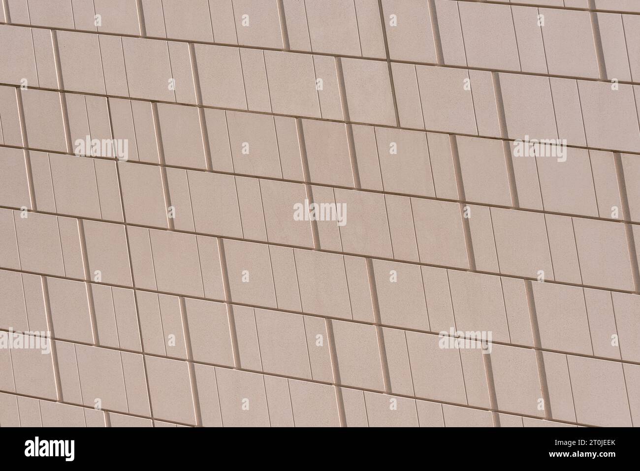 modern textured exterior wall, with diagonal shapes, background Stock ...