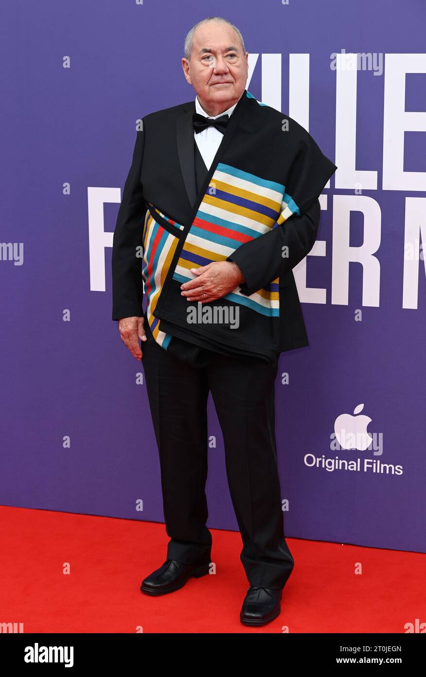 London, UK. October 7th, 2023. Chief Geoffrey Standing Bear attending ...