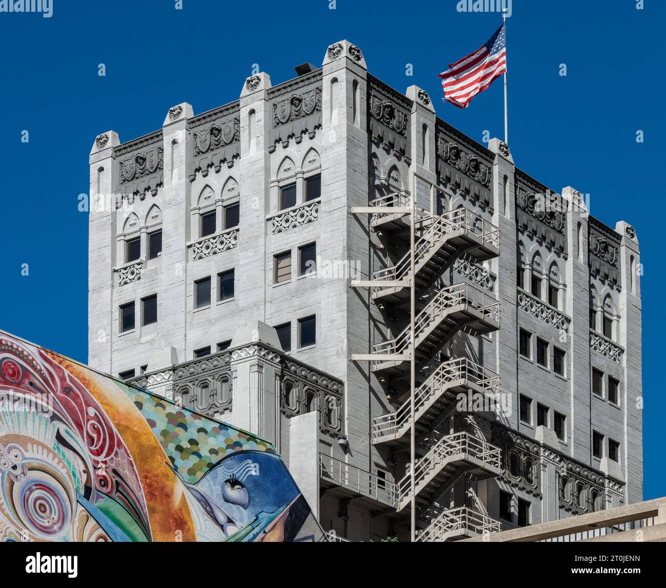 Connections housing in the former San Diego Athletic Club building, San ...