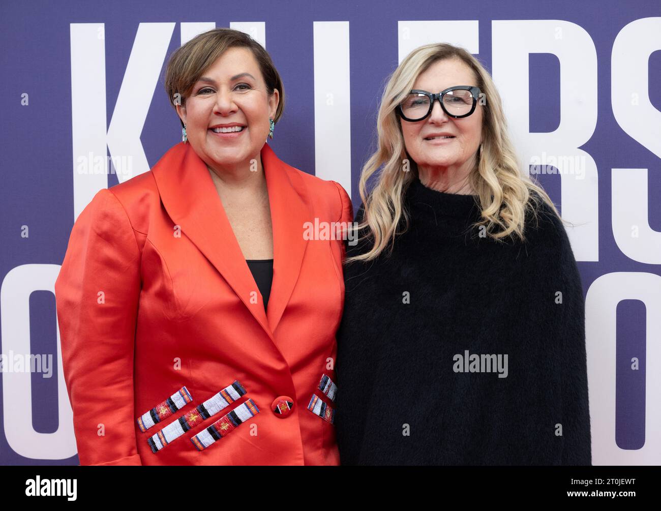 London, UK. October 7th, 2023. Julia O’Keefe and Jacqueline West ...