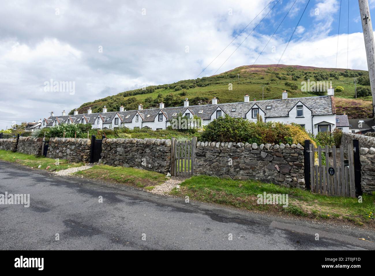 Twelve Apostles, Catacol, Isle of Arran, Firth of Clyde, Scotland, UK ...