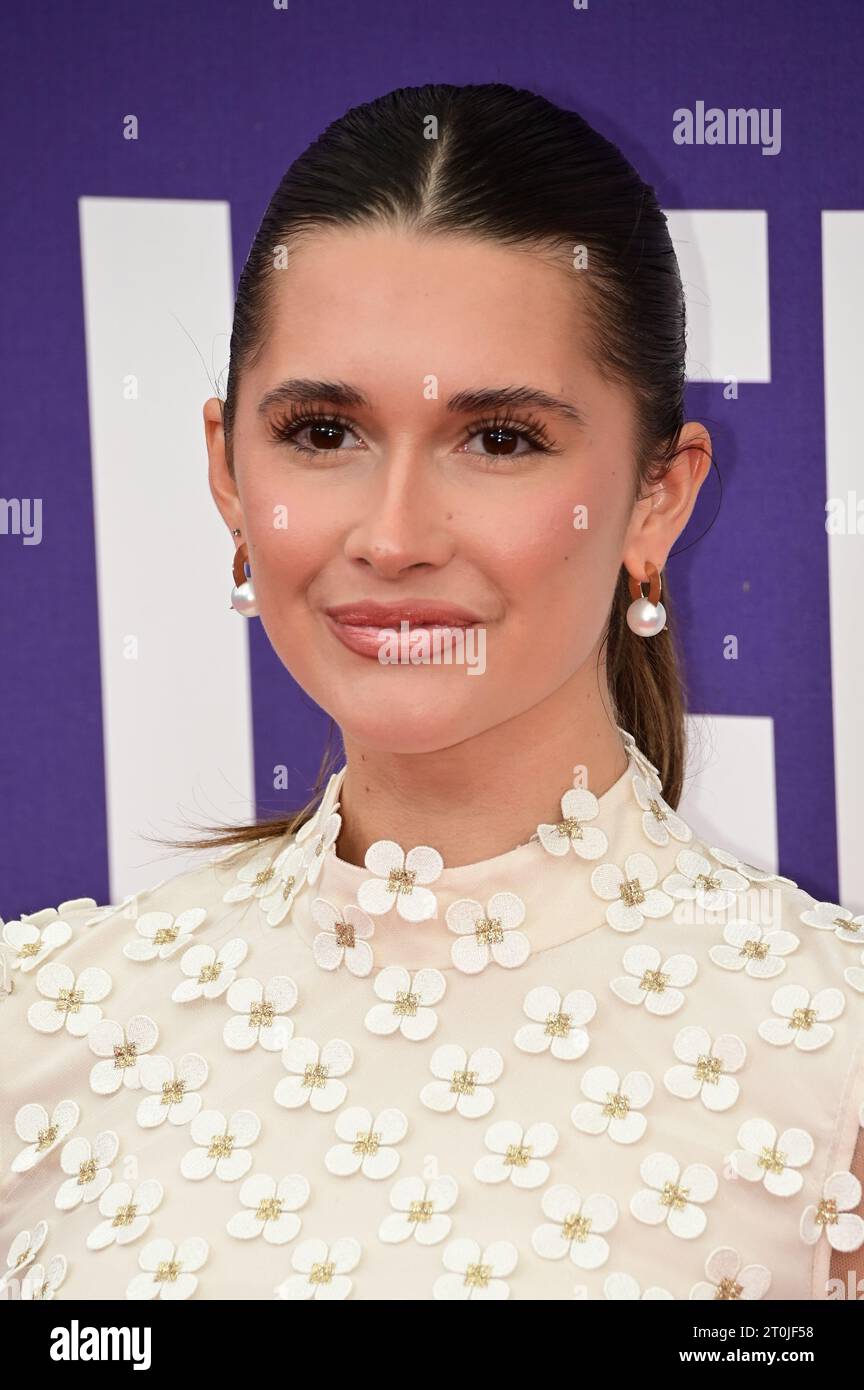 Royal Festival Hall, 7th October 2023, Chiara King attends the Killers ...