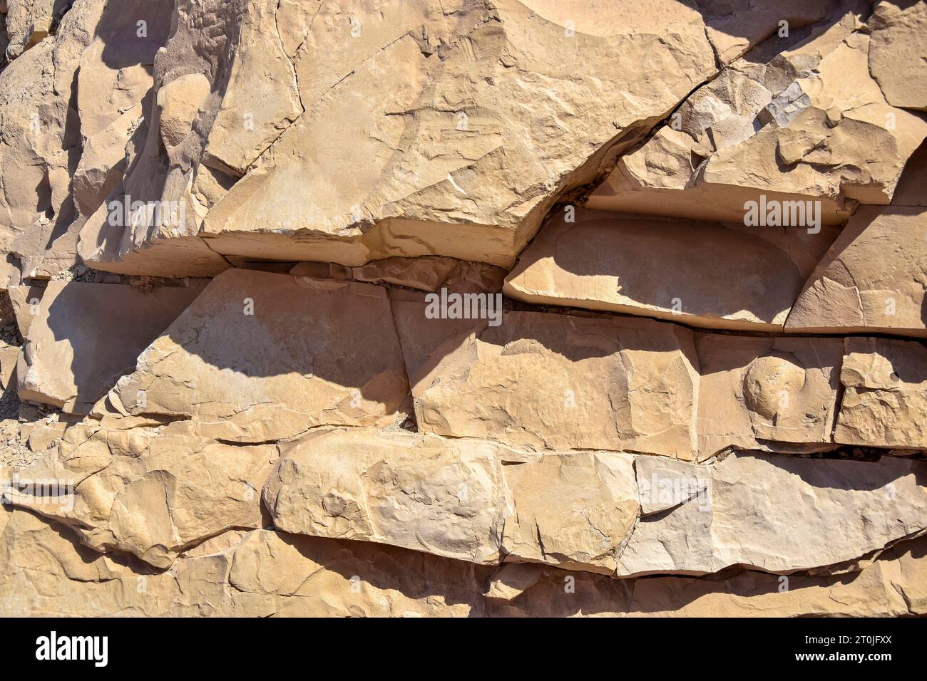 Brown Natural Sand Stone Texture and Background. Layered stone texture ...
