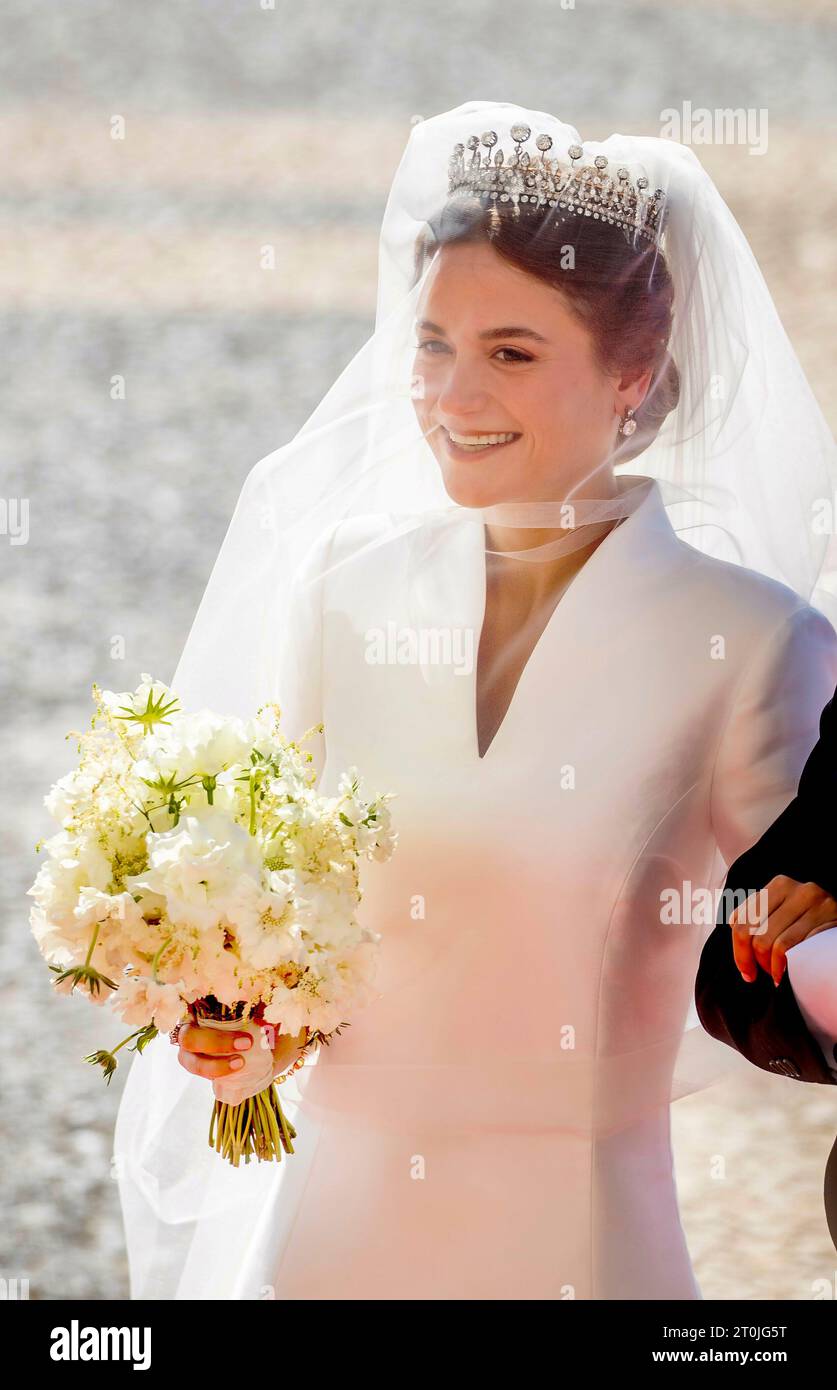 Mafra, Portugal. 07th Oct, 2023. Princess Maria Francisca de Braganza ...