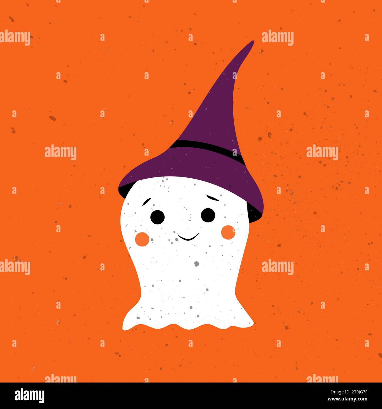 Little cute ghost. Cute ghost celebrate Halloween. Cute Ghost Vector ...