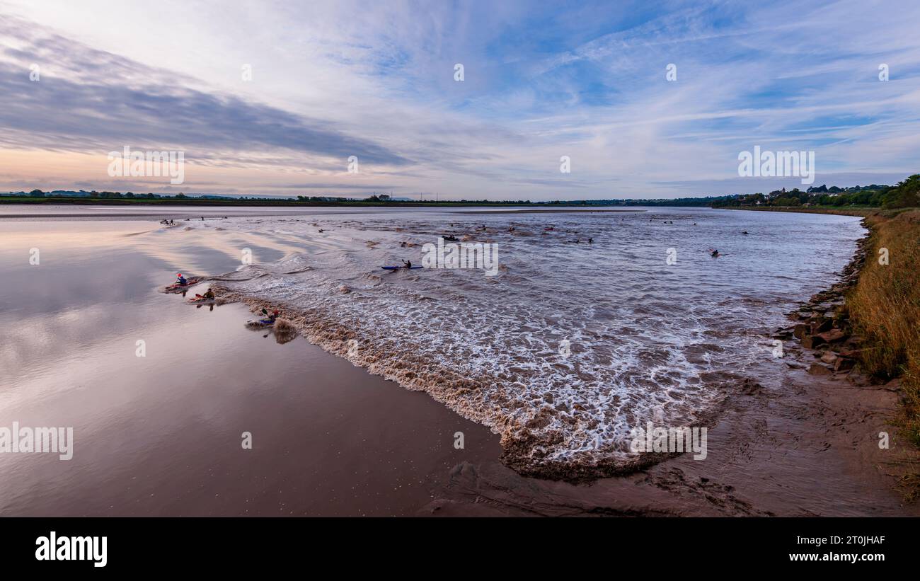Tidal bore river hi-res stock photography and images - Alamy