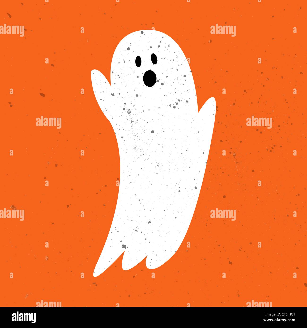 Little cute ghost. Cute ghost celebrate Halloween. Cute Ghost Vector ...