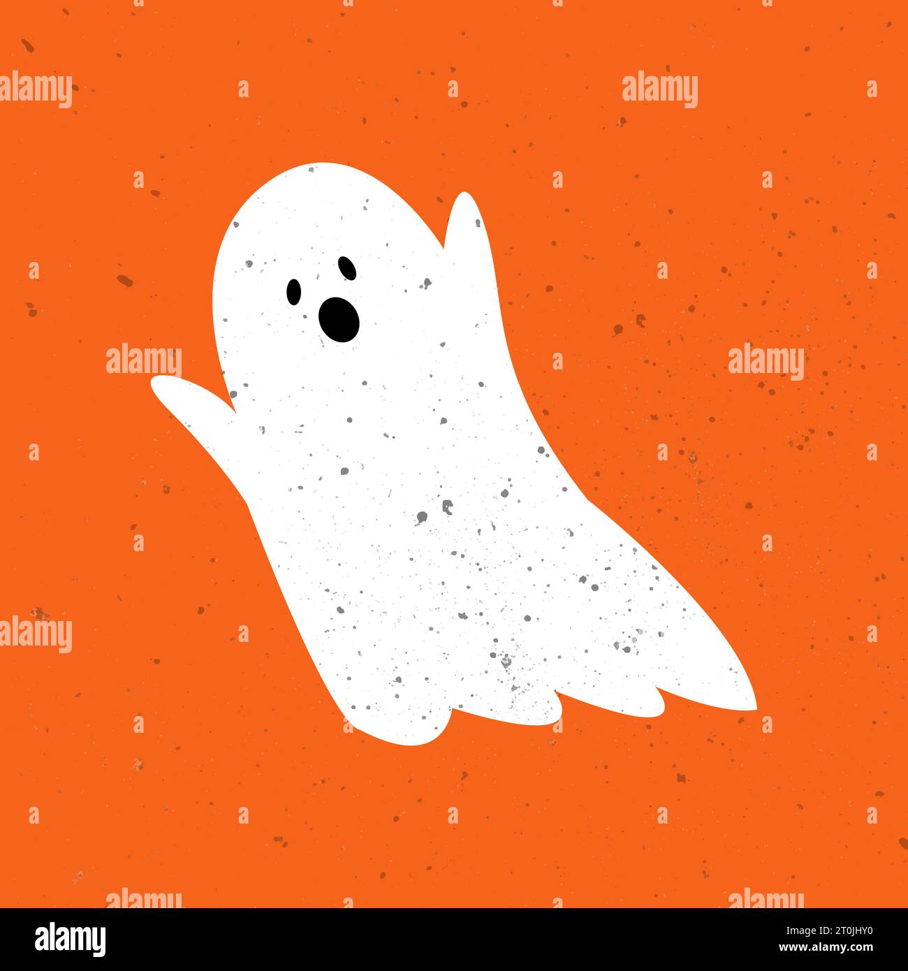 Little cute ghost. Cute ghost celebrate Halloween. Cute Ghost Vector ...