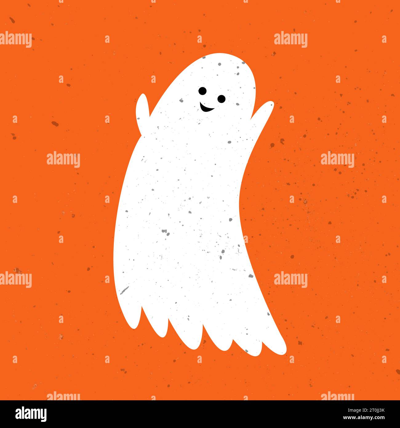 Little cute ghost. Cute ghost celebrate Halloween. Cute Ghost Vector ...