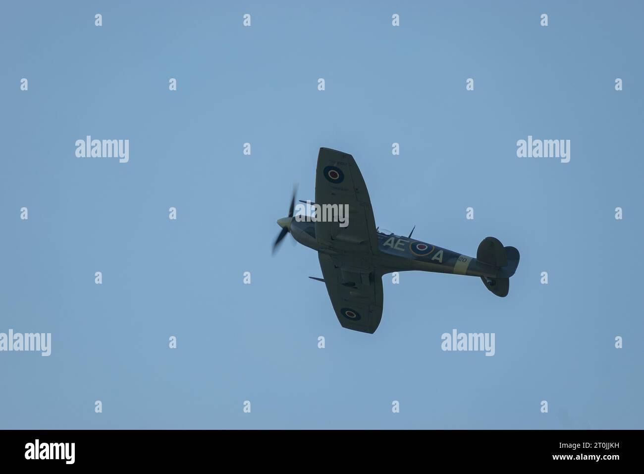 Mollis, Switzerland, August 18, 2023 EP-120 Supermarine LF Mk Vb ...