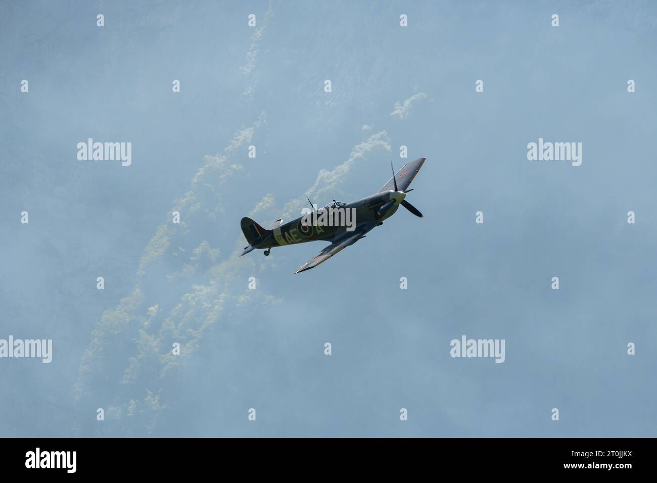 Mollis, Switzerland, August 18, 2023 EP-120 Supermarine LF Mk Vb ...