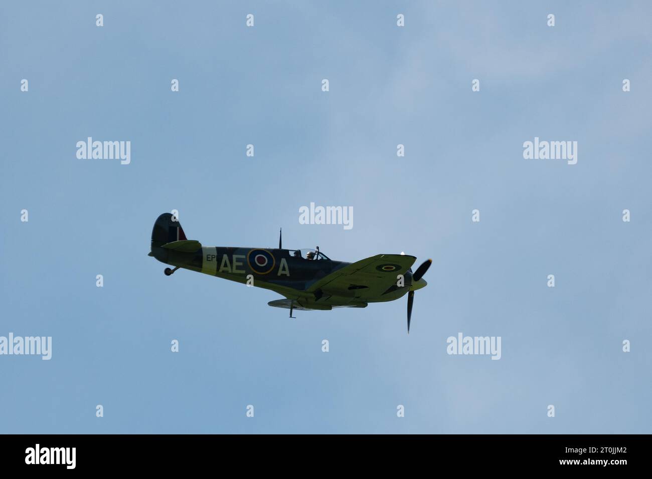 Mollis, Switzerland, August 18, 2023 EP-120 Supermarine LF Mk Vb ...