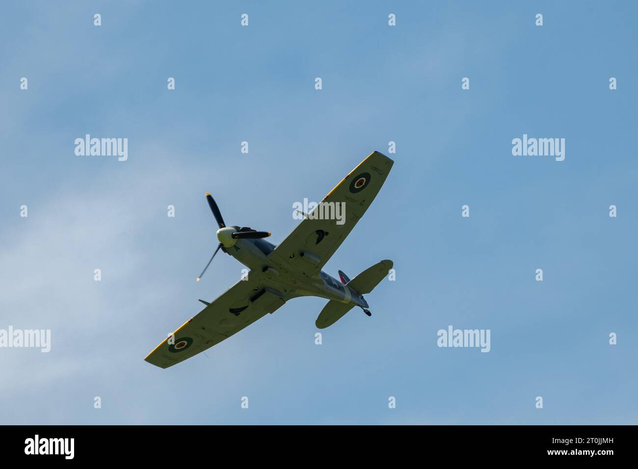 Mollis, Switzerland, August 18, 2023 EP-120 Supermarine LF Mk Vb ...