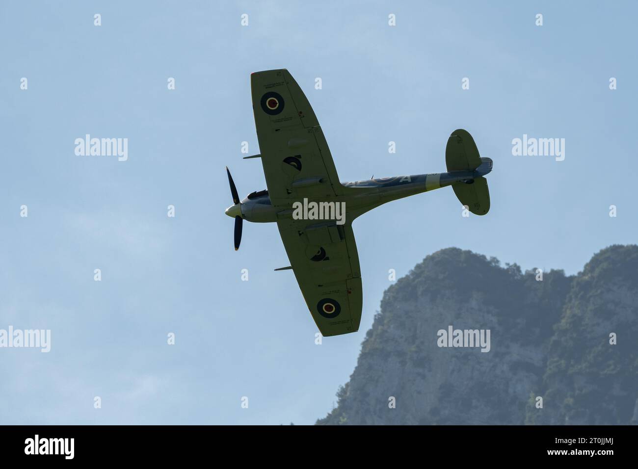 Mollis, Switzerland, August 18, 2023 EP-120 Supermarine LF Mk Vb ...