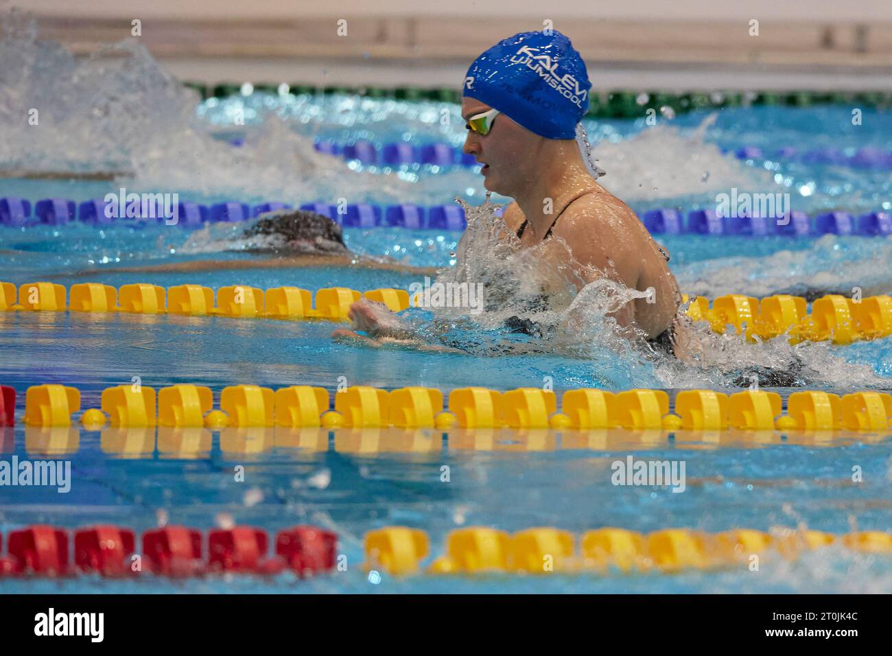 Berlin, Germany. 07th Oct, 2023. Swimming: World Cup, 100 m ...