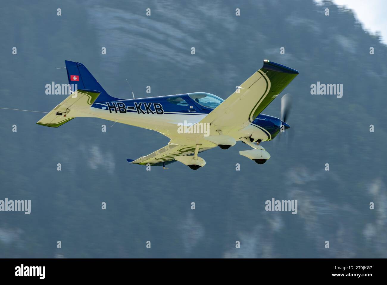 Mollis, Switzerland, August 18, 2023 HB-KKB BRM Aero Bristell B23 ...