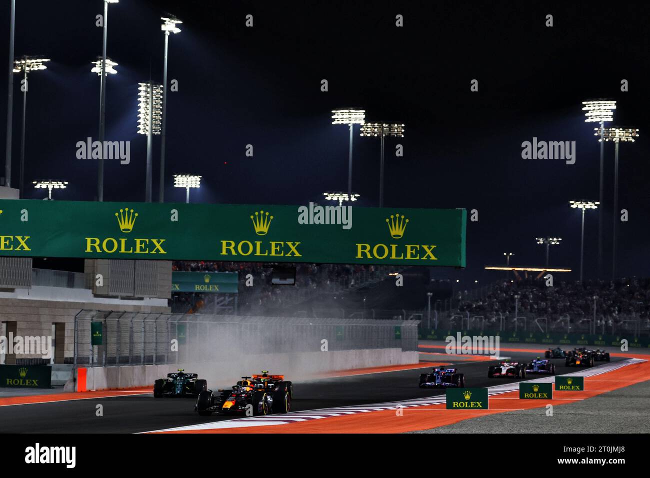 Doha, Qatar. 07th Oct, 2023. Max Verstappen (NLD) Red Bull Racing RB19 ...