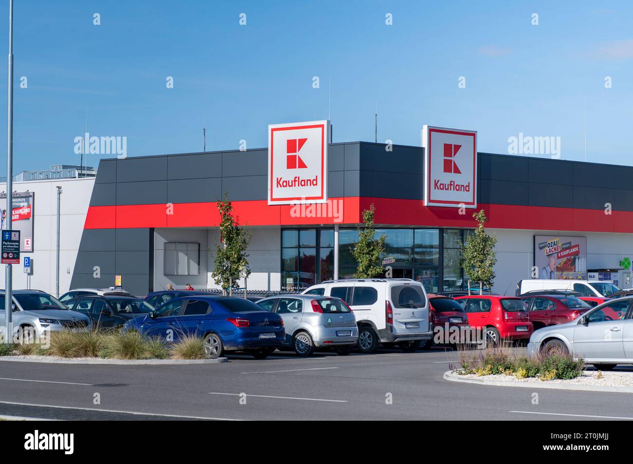 Nitra, Slovakia - October, 6, 2023 : Kaufland supermarket. Kaufland is ...