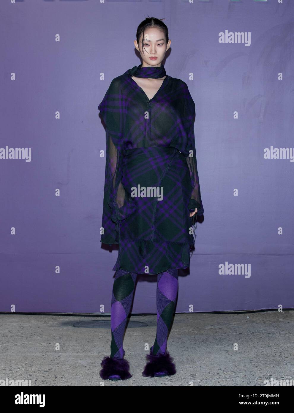 Seoul, South Korea. 6th Oct, 2023. South Korean model Shin Hyun-ji ...