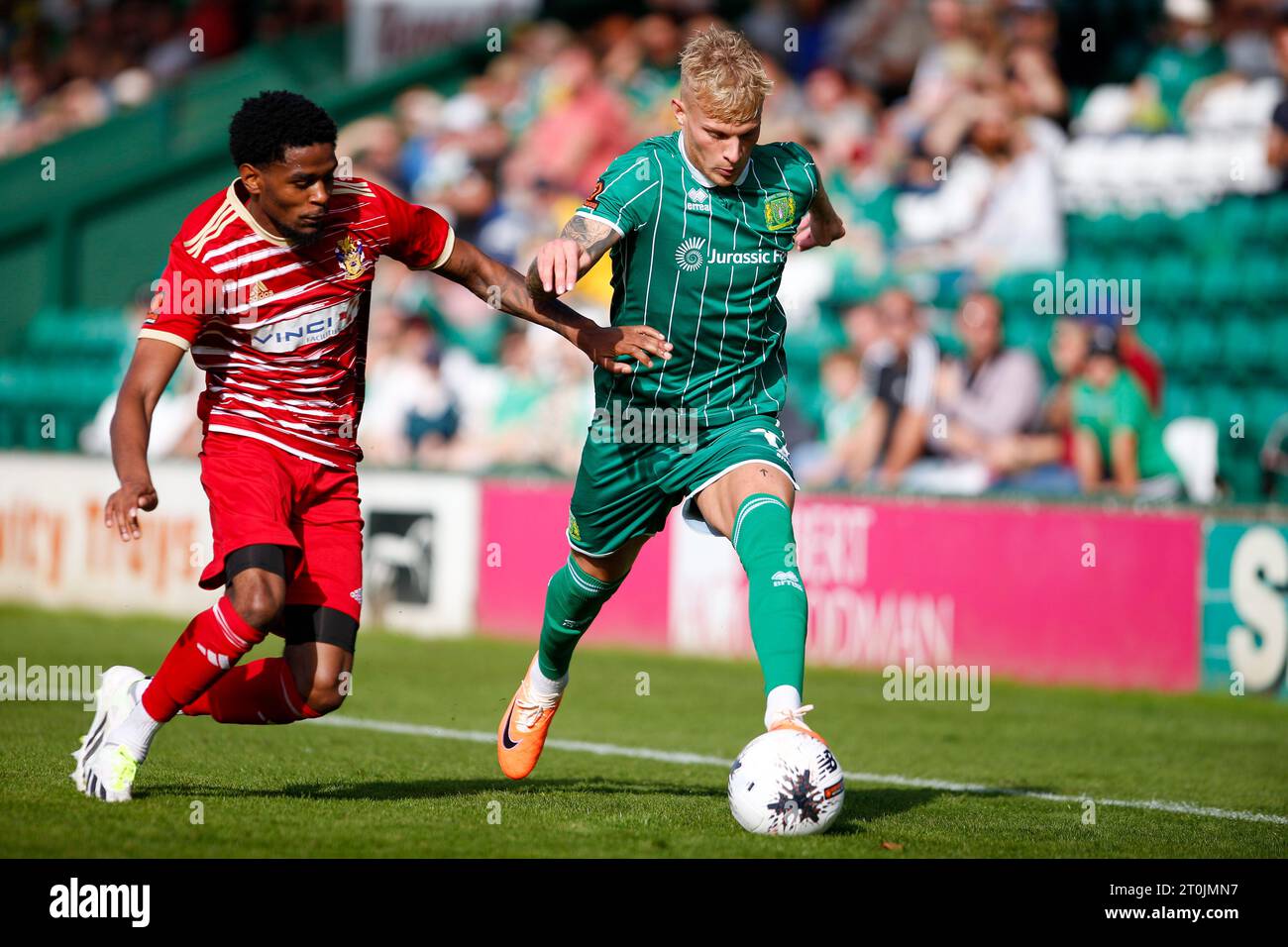 Michael Smith of Yeovil Town during the National League South match at ...
