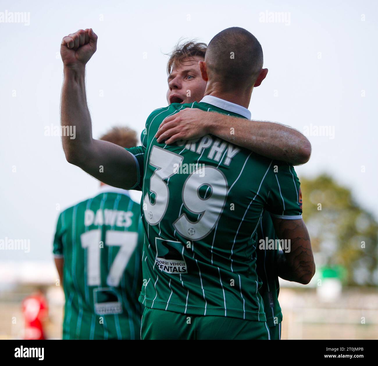 Rhys Murphy & Alex Whittle of Yeovil Town celebrate goal during the ...