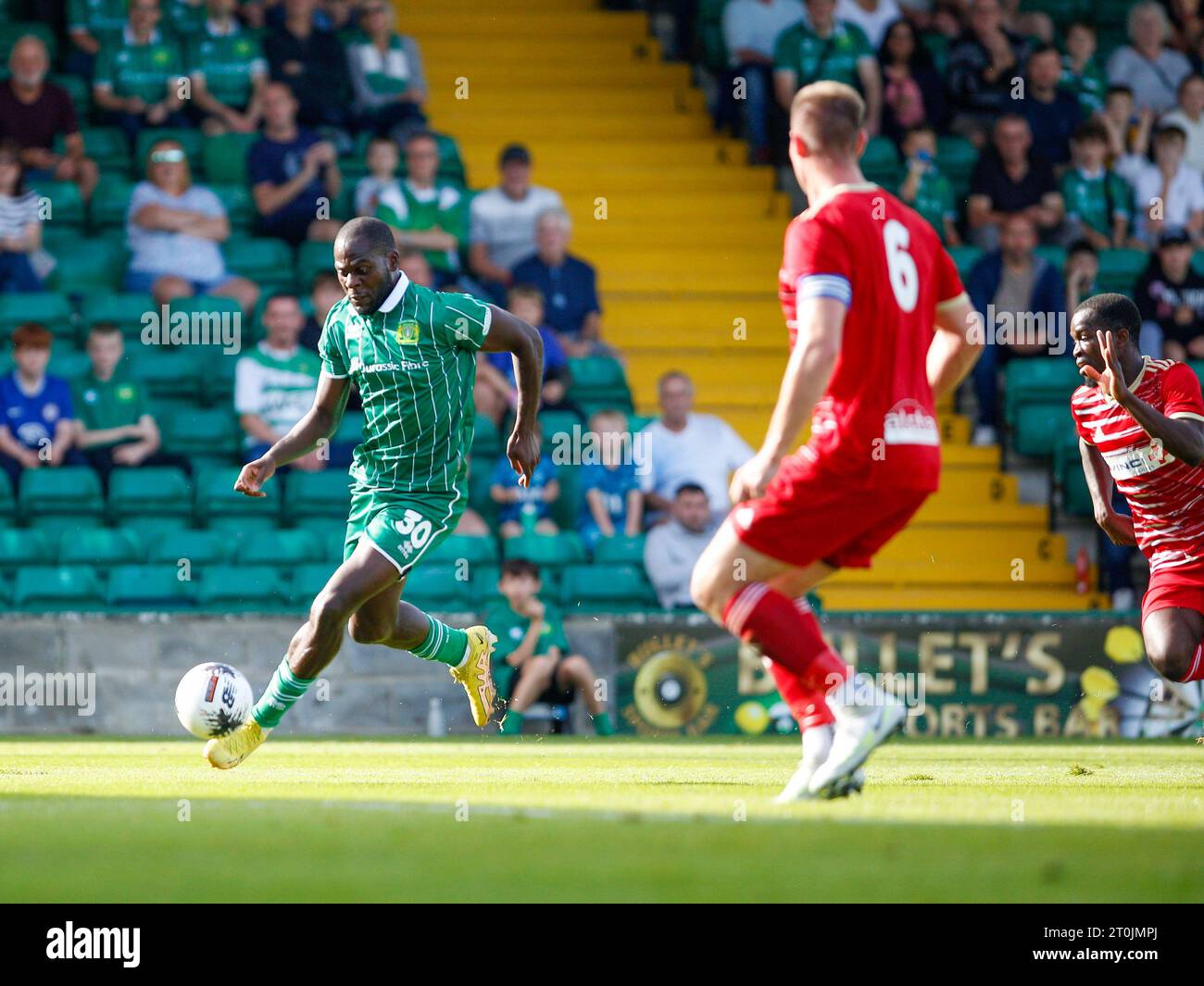 Frank Nouble of Yeovil Town during the National League South match at ...