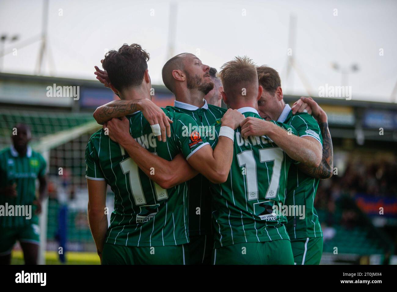 Will Dawes Rhys Murphy & Will Dawes of Yeovil Town celebrate Rhys ...