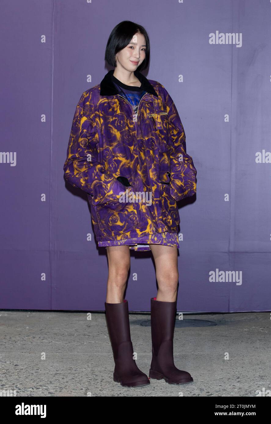 Seoul, South Korea. 6th Oct, 2023. South Korean model Irene, attends a ...
