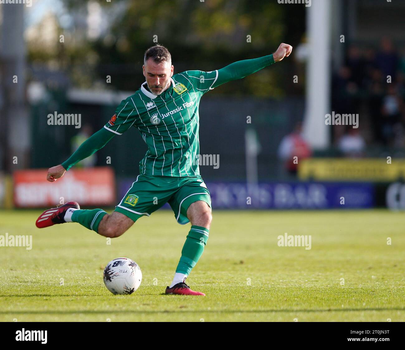 Michael smith of yeovil town during the national league south hi-res ...