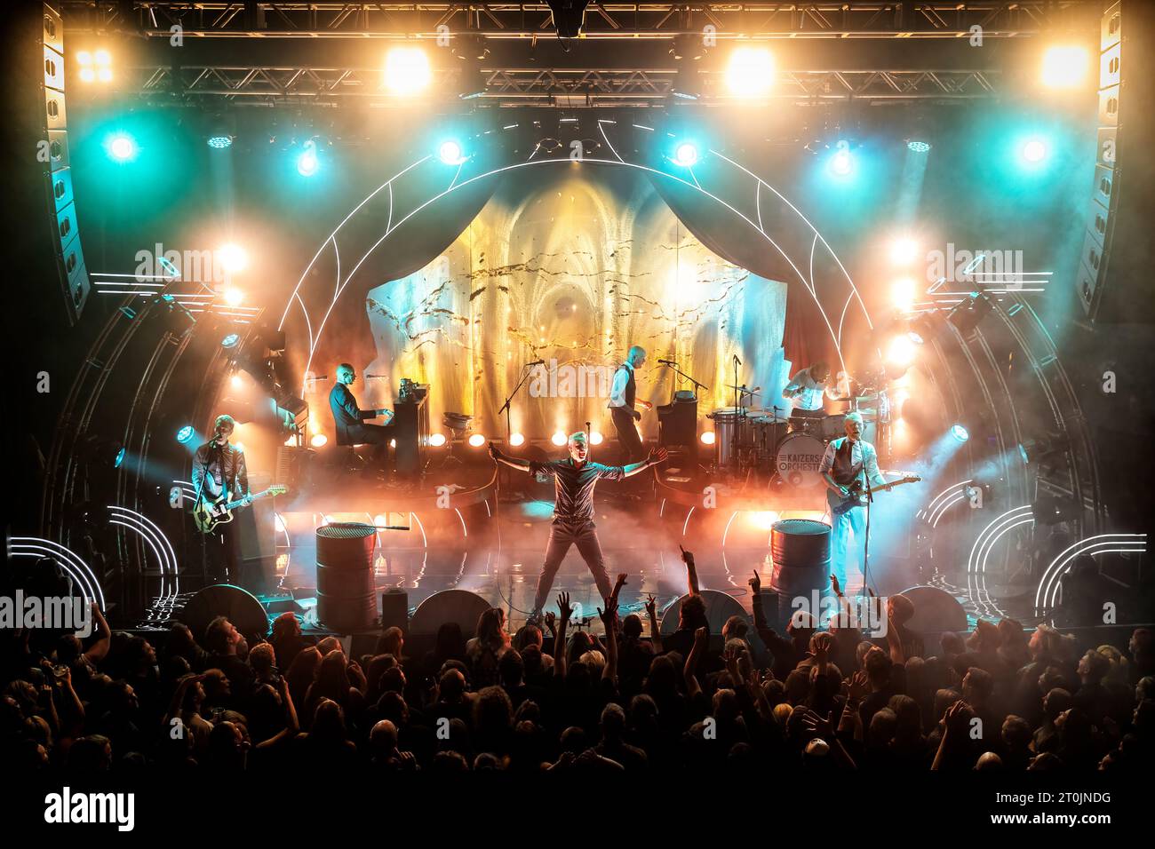 Oslo, Norway. 06th Oct, 2023. The Norwegian rock band Kaizers Orchestra ...