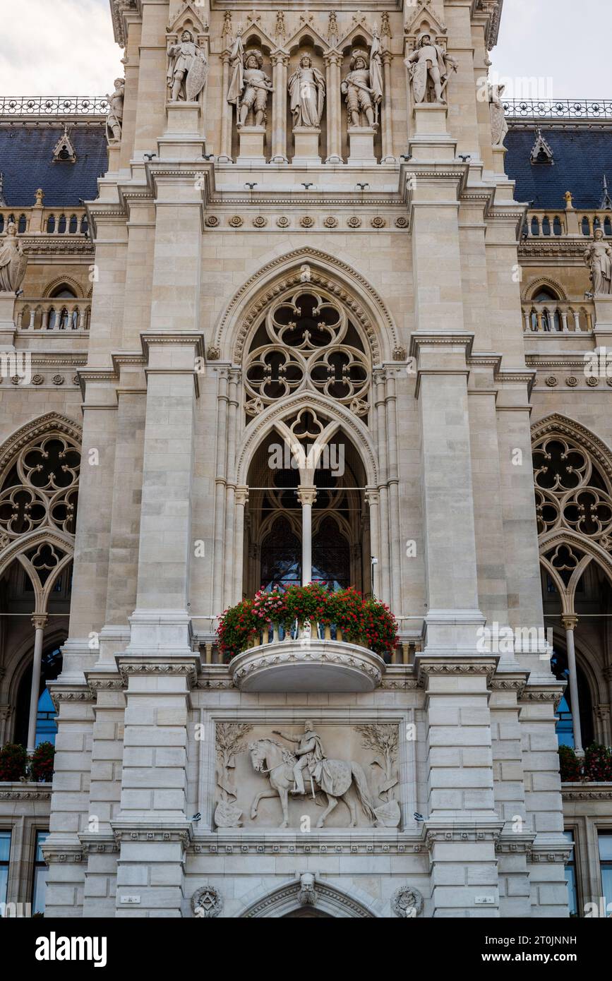 Rathausplatz facade hi-res stock photography and images - Alamy