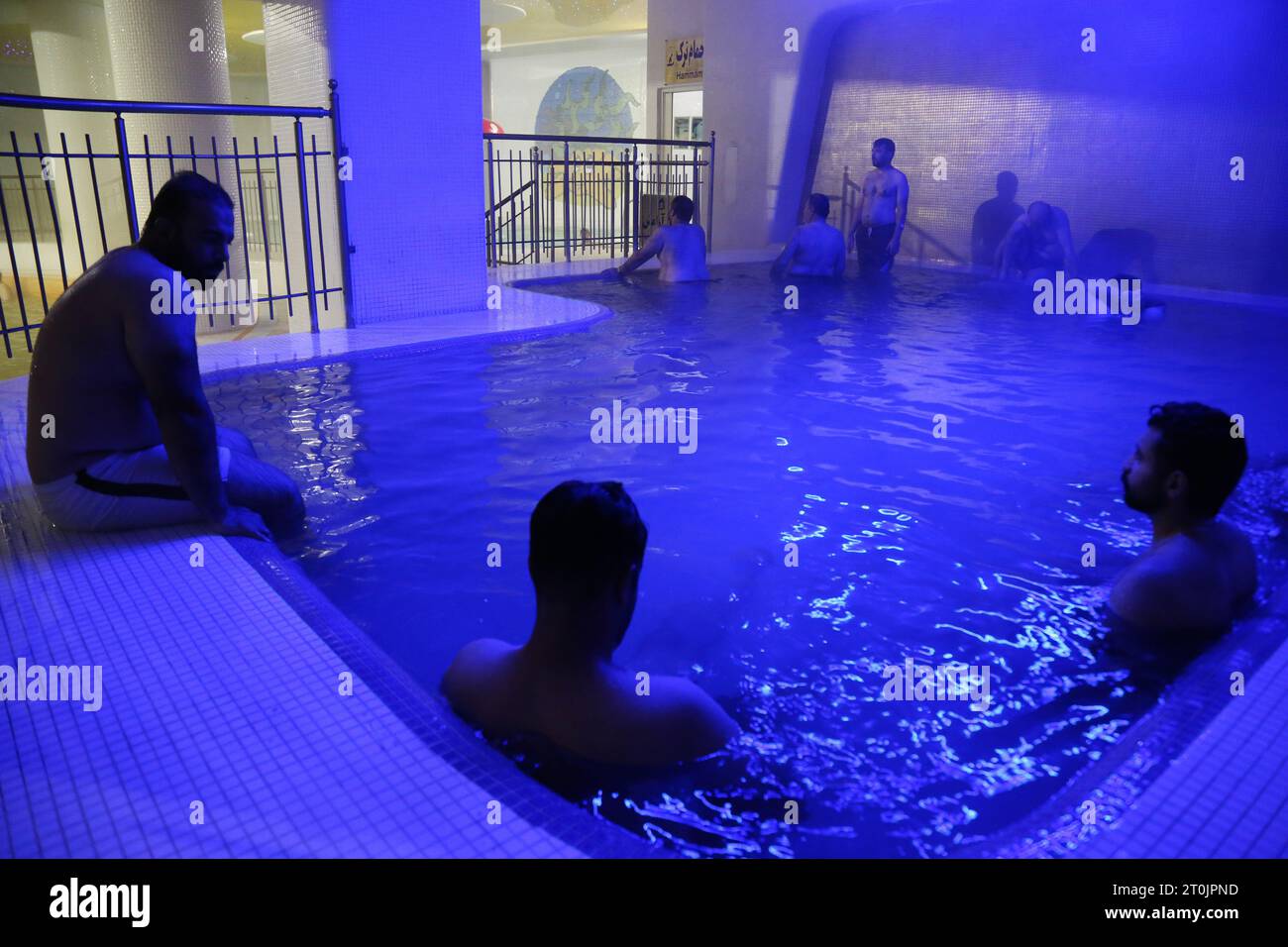 Spring water from a well in the mountains hi-res stock photography and ...