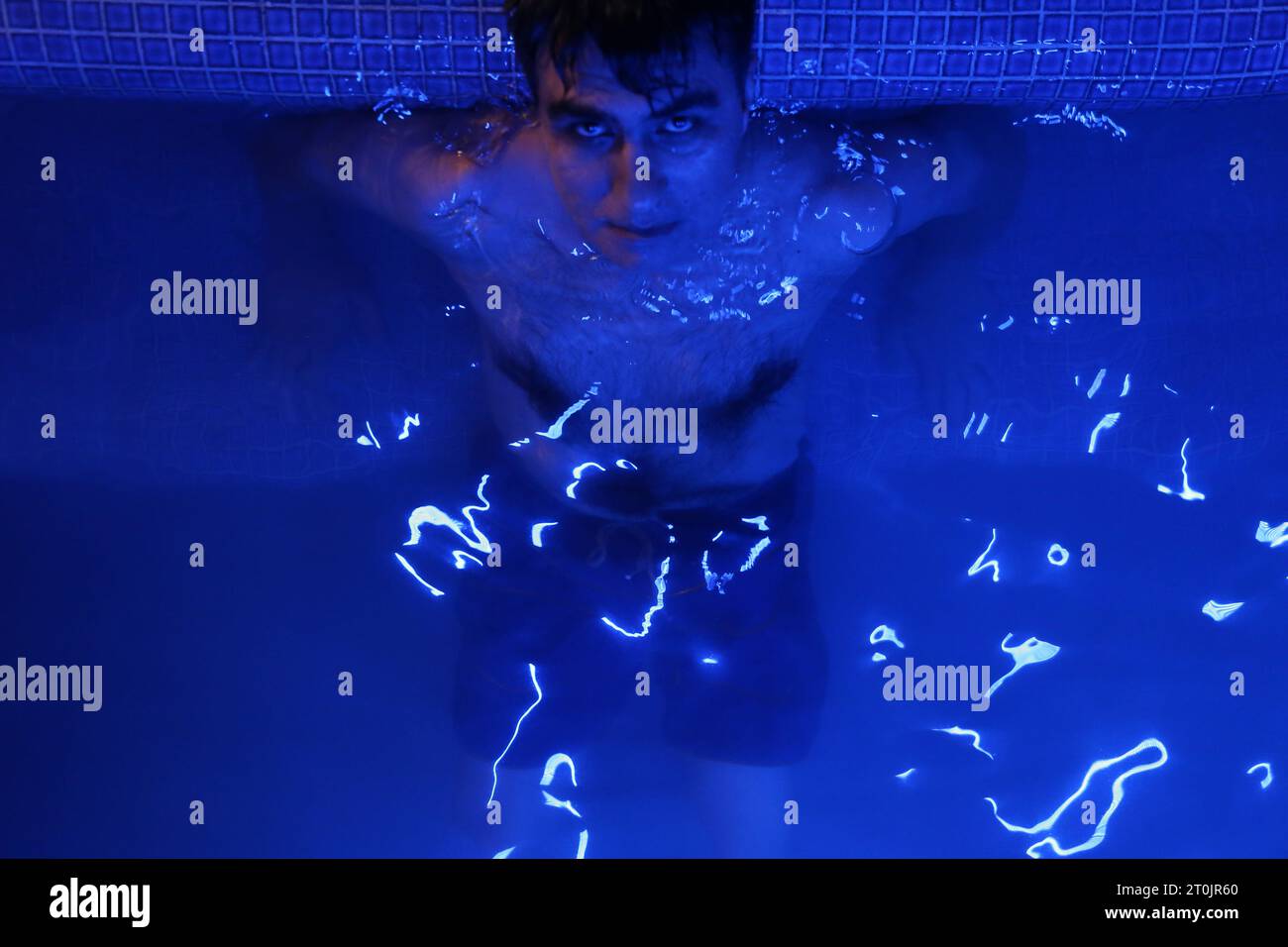 Sarein, Ardabil, Iran. 5th Oct, 2023. An Iranian man at the Royal Park ...