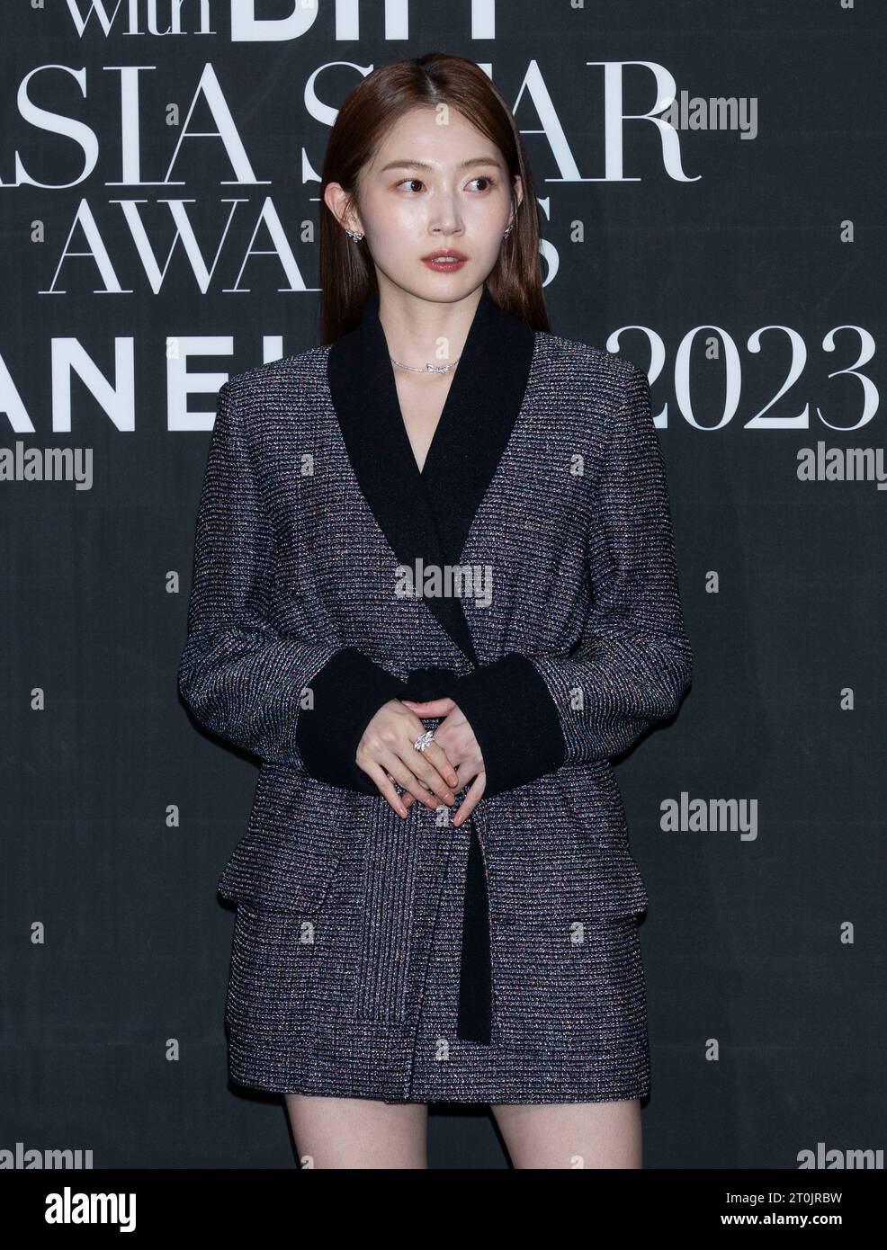Busan, South Korea. 5th Oct, 2023. South Korean actress Park Yu-rim ...