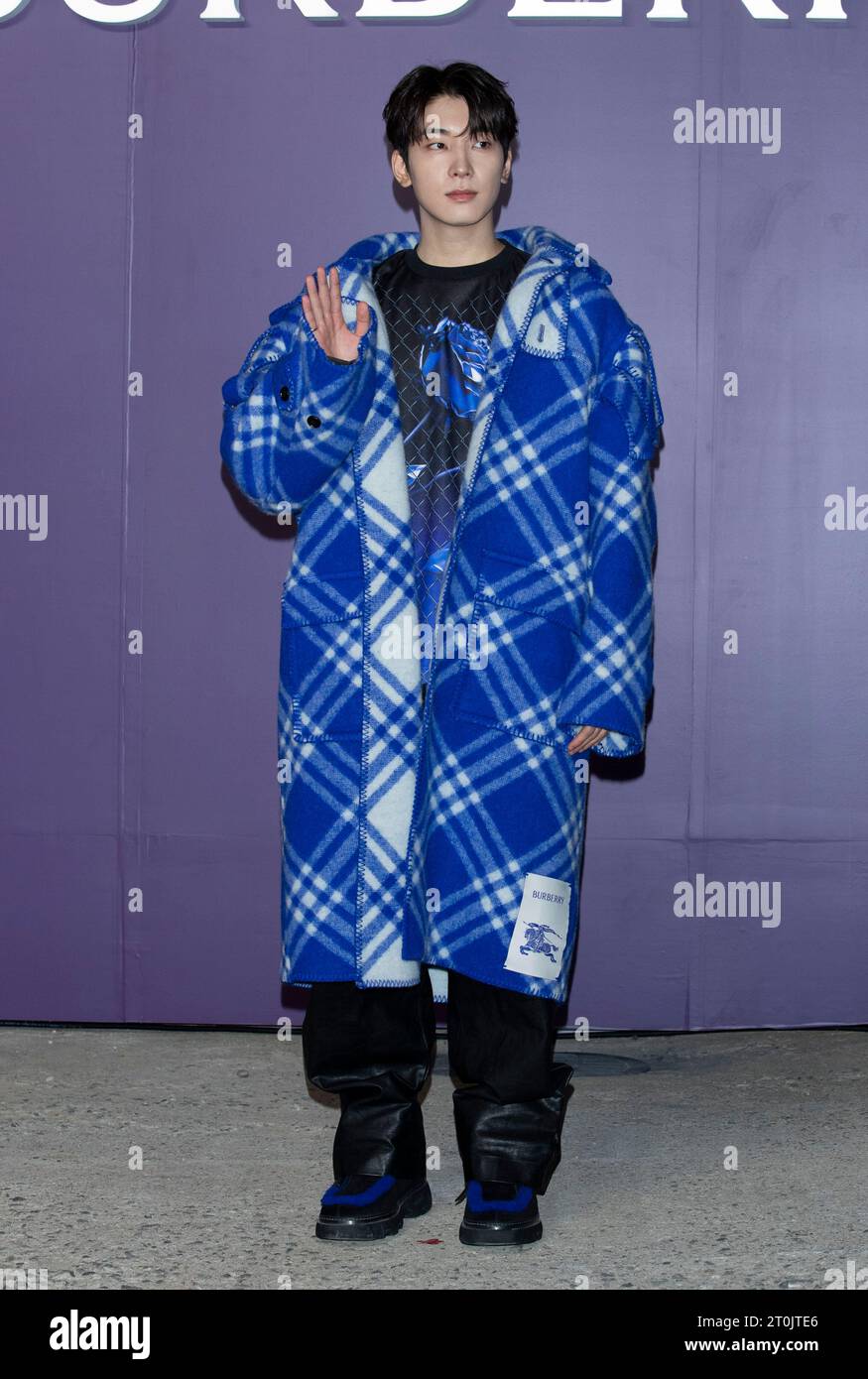 Seoul, South Korea. 6th Oct, 2023. South Korean rapper Wonwoo, member ...