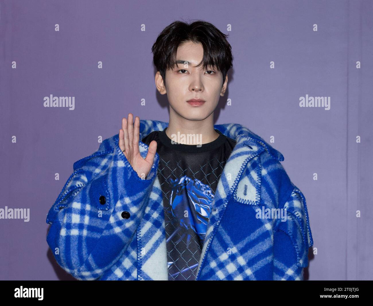 Seoul, South Korea. 6th Oct, 2023. South Korean rapper Wonwoo, member ...