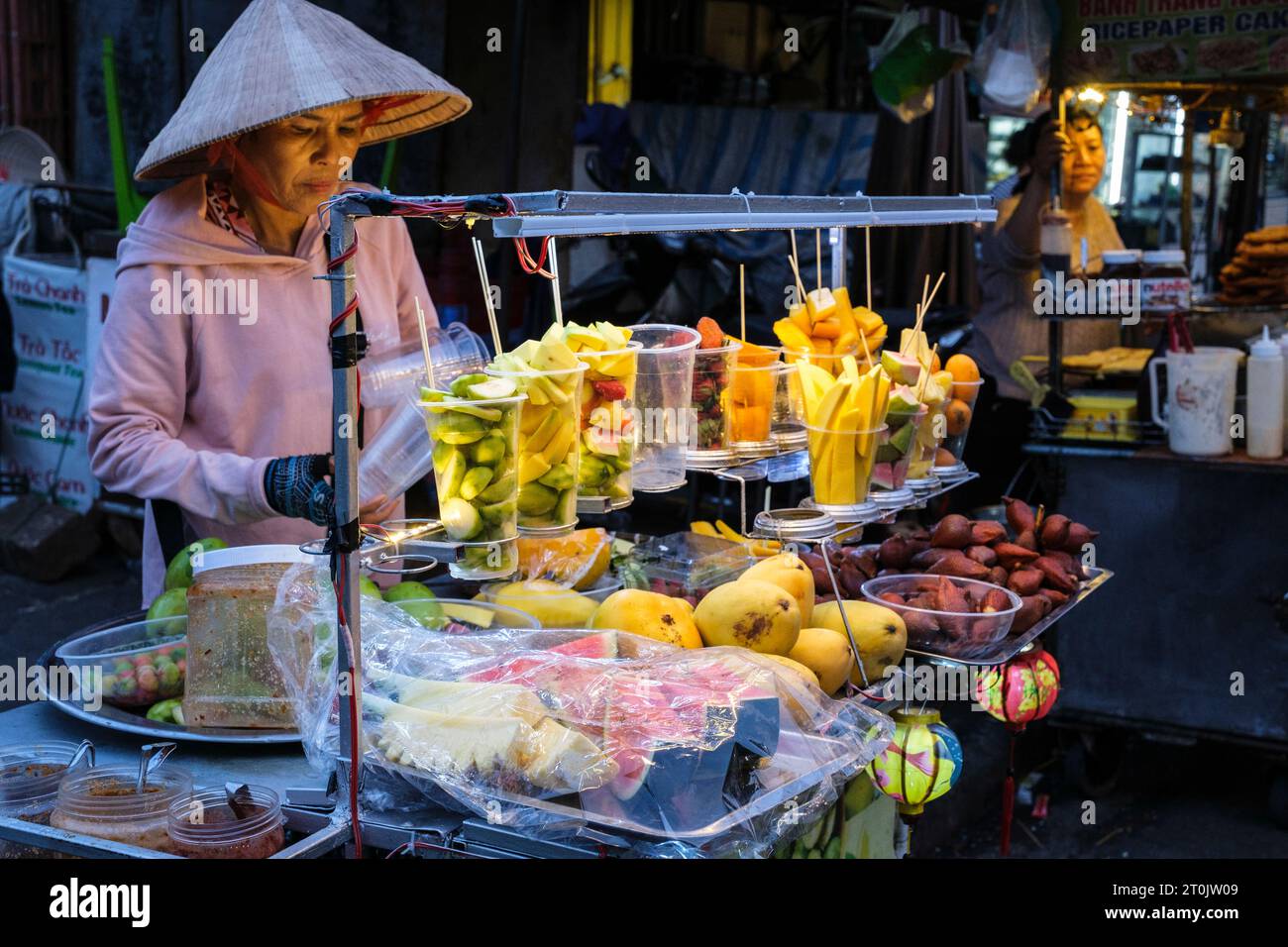 Hoi An, Vietnam. Fruit Juice Vendor Stock Photo - Alamy