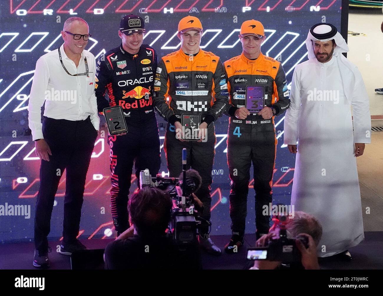 Losail, Qatar. 07th Oct, 2023. Motorsport: Formula 1 World Championship, Qatar Grand Prix ...