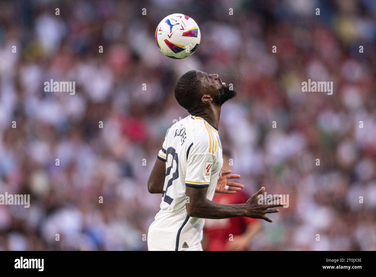 7th October 2023; Santiago Bernabeu Stadium, Madrid, Spain, Spanish La ...