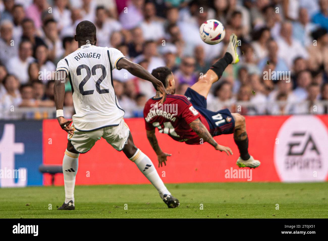 7th October 2023; Santiago Bernabeu Stadium, Madrid, Spain, Spanish La ...