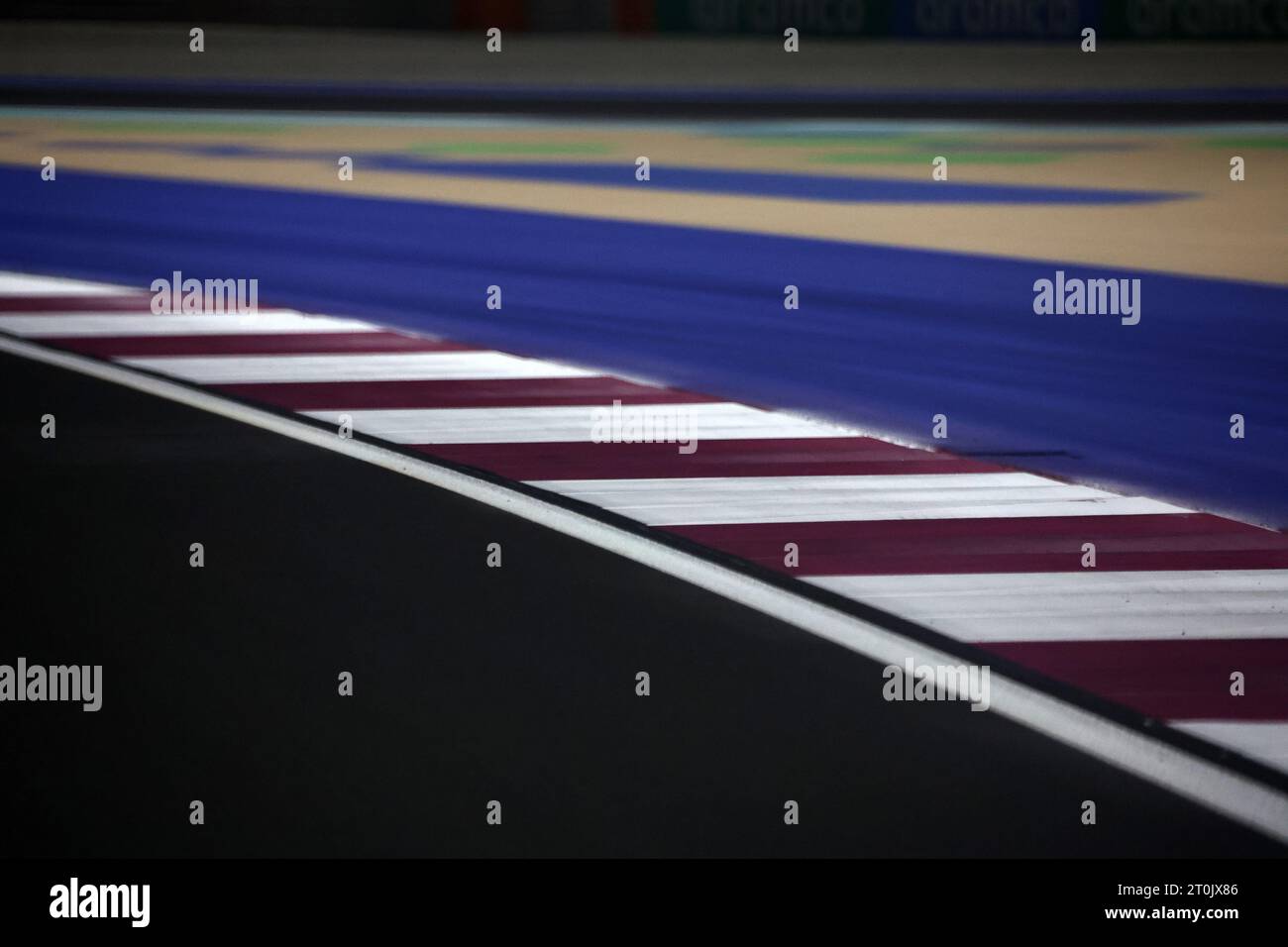Qatar f1 kerb 2023 hi-res stock photography and images - Alamy