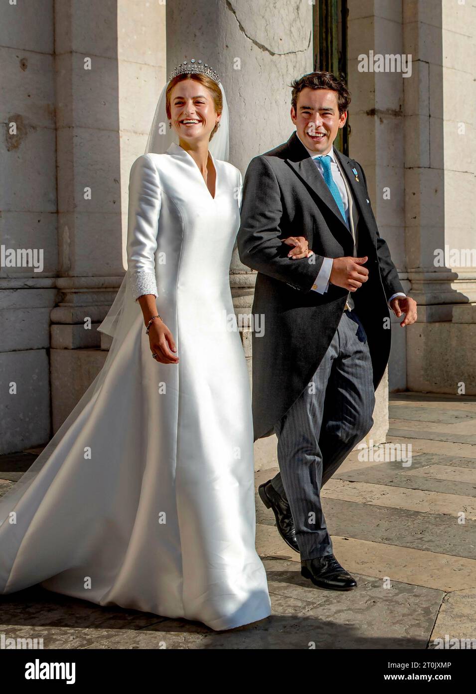 Mafra, Portugal. 07th Oct, 2023. Princess Maria Francisca de Braganza ...