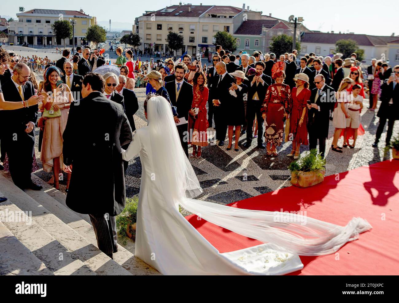 Mafra, Portugal. 07th Oct, 2023. Princess Maria Francisca de Braganza ...