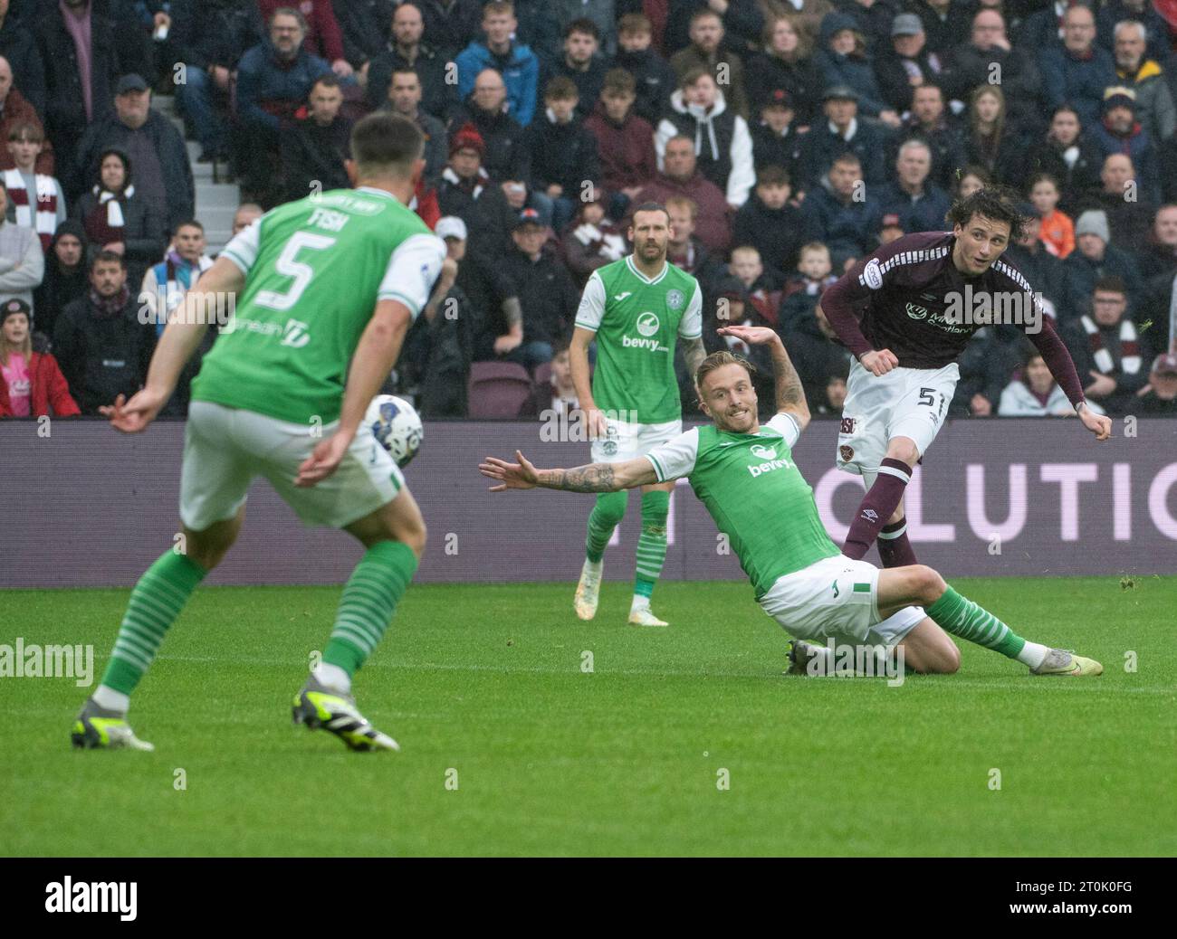 Hibernian hearts 2023 hi-res stock photography and images - Alamy