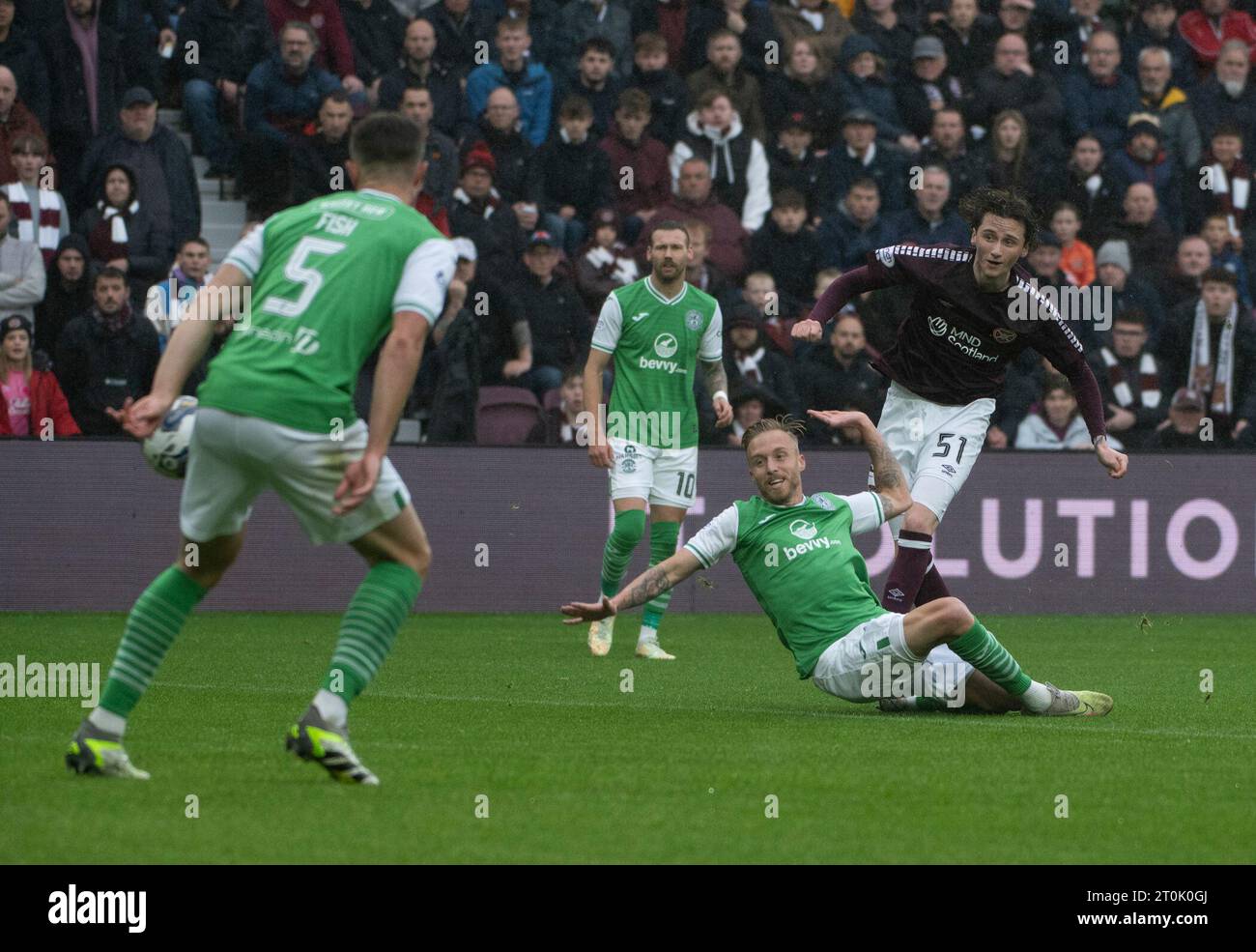 Hibernian hearts 2023 hi-res stock photography and images - Alamy