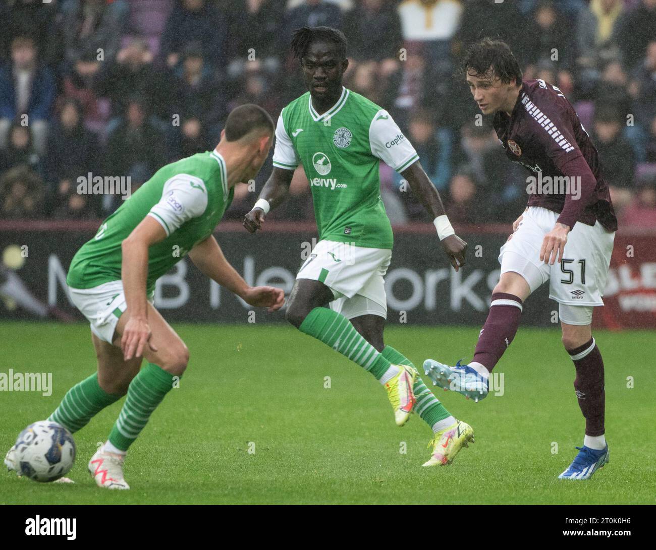 Hibernian hearts 2023 hi-res stock photography and images - Alamy