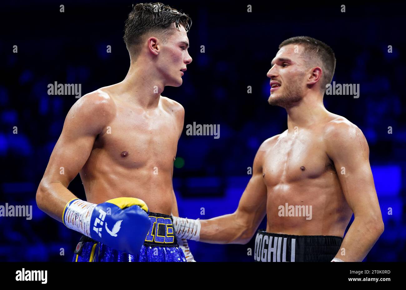 Hopey Price (left) and Connor Coghill (right) following their Final ...