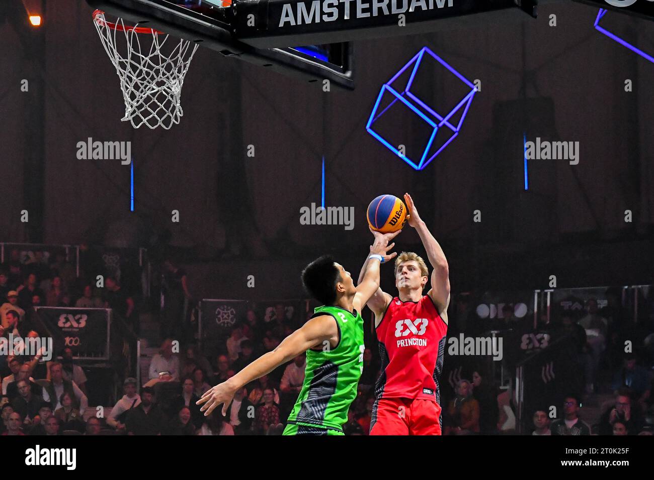 Amsterdam, Netherlands. 06th Oct, 2023. Henry Caruso (Princeton) during ...