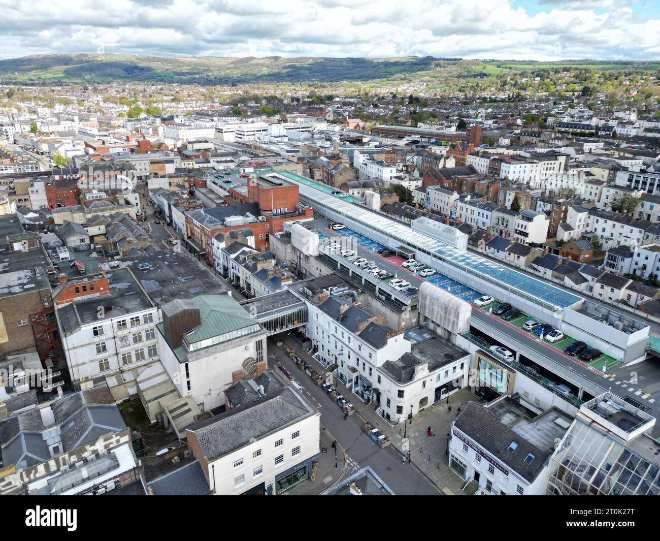 Cheltenham festival car park hi-res stock photography and images - Alamy